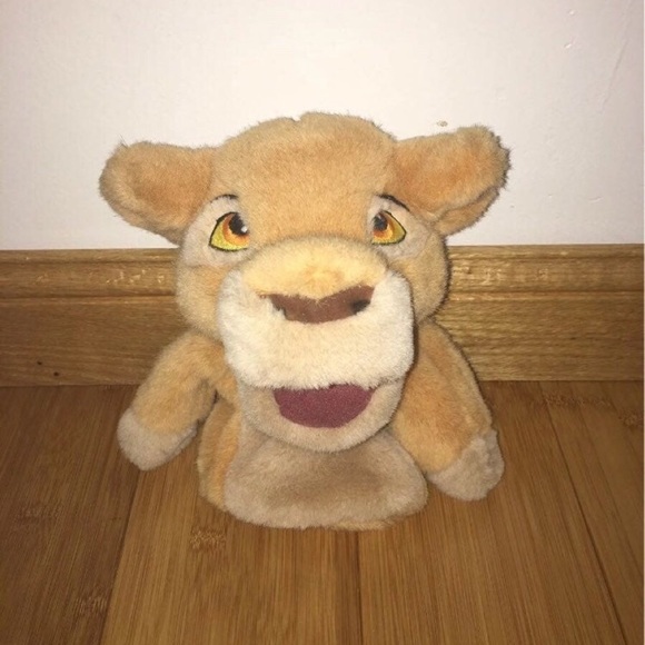 Disney | Toys | Disney Vintage The Lion King Simba Puppet Plush | Poshmark